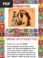 Social & Dining Etiquette Quiz | PDF | Foods