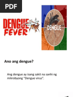 Dengue Presentation Tagalog | PDF