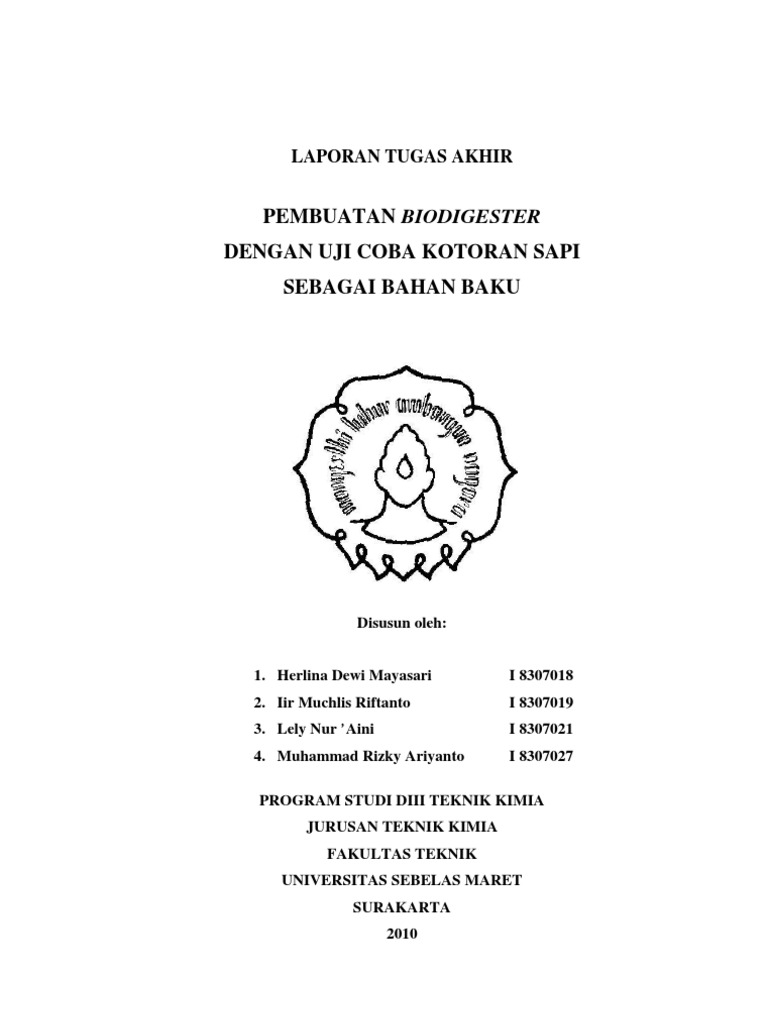 Contoh Laporan Akhir PKM | PDF