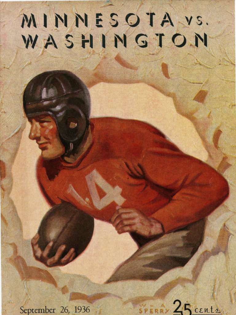 University of Washington Football Running Back Al Cruver | PDF | Teams ...
