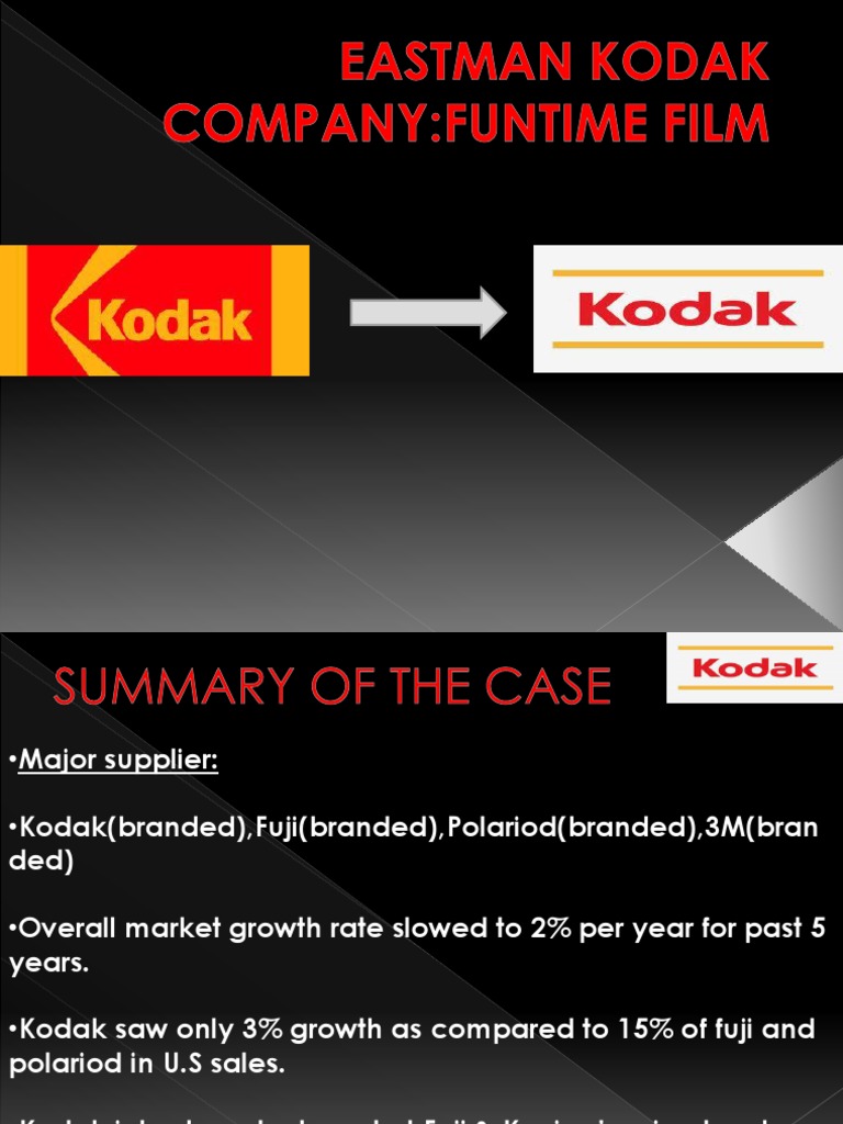 Kodak's Market Strategy for 2025 | PDF | Eastman Kodak | Fujifilm