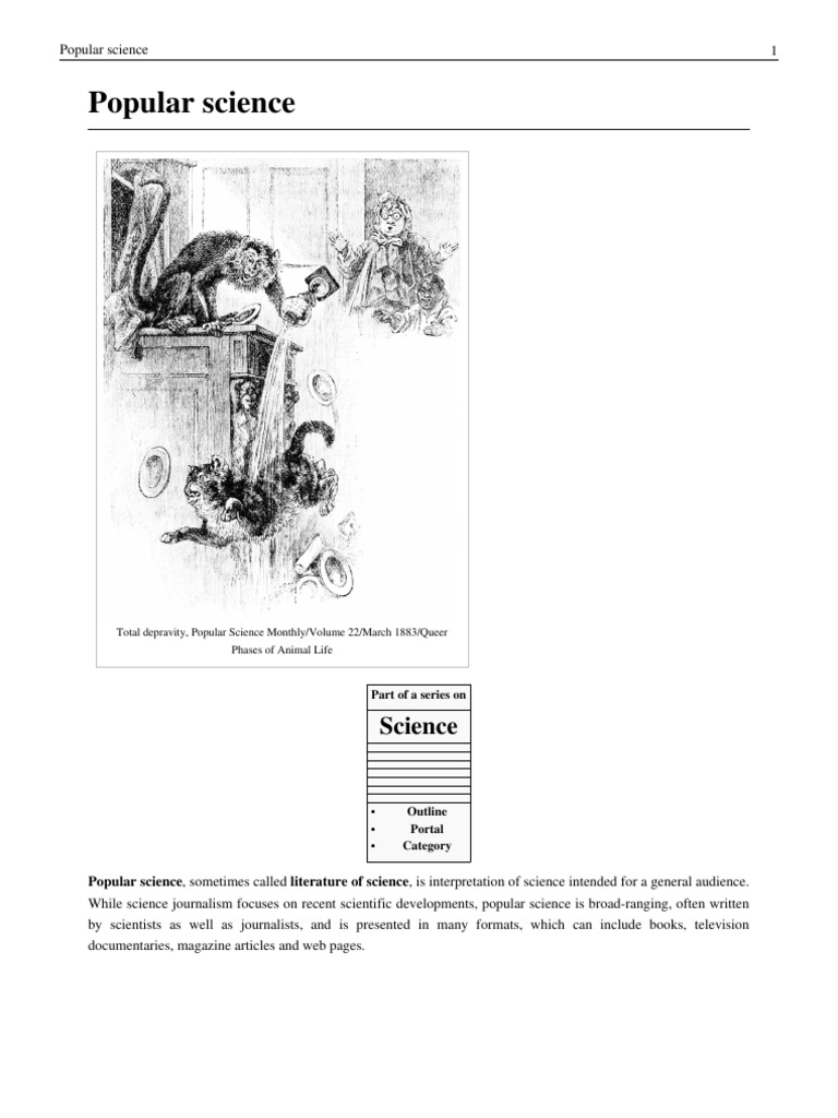 Popular Science | PDF | Popular Science | Science And Technology