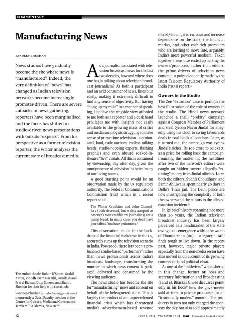 Manufacturing News | PDF | News | Journalism