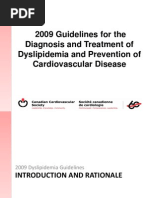 2021 CCS Dyslipidemia Pocket Guide | PDF | Coronary Artery Disease | Statin
