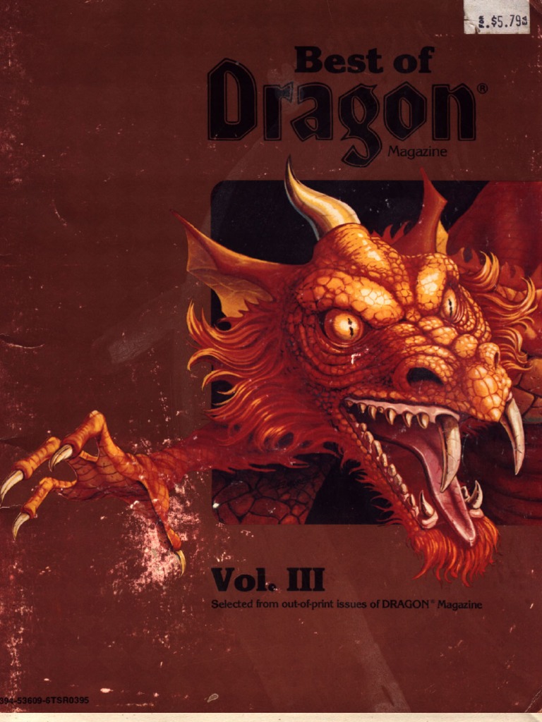 Best of Dragon Magazine - Vol III