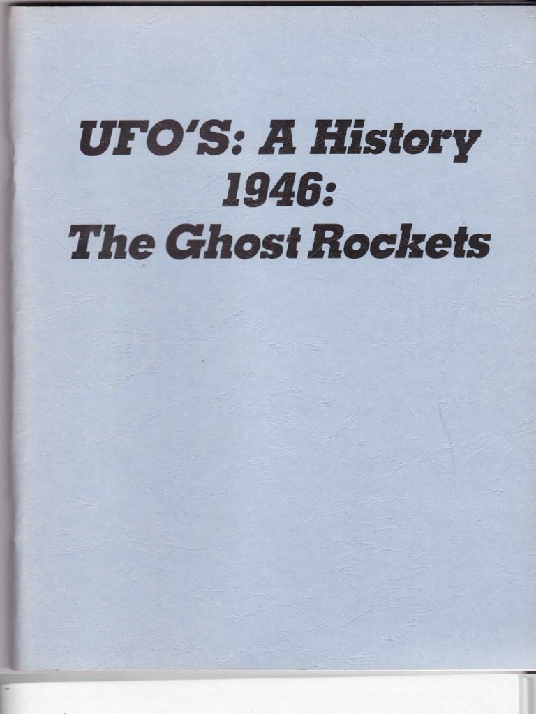 1946 Ghost Rockets 3EDR 0 | PDF | Nature | Science