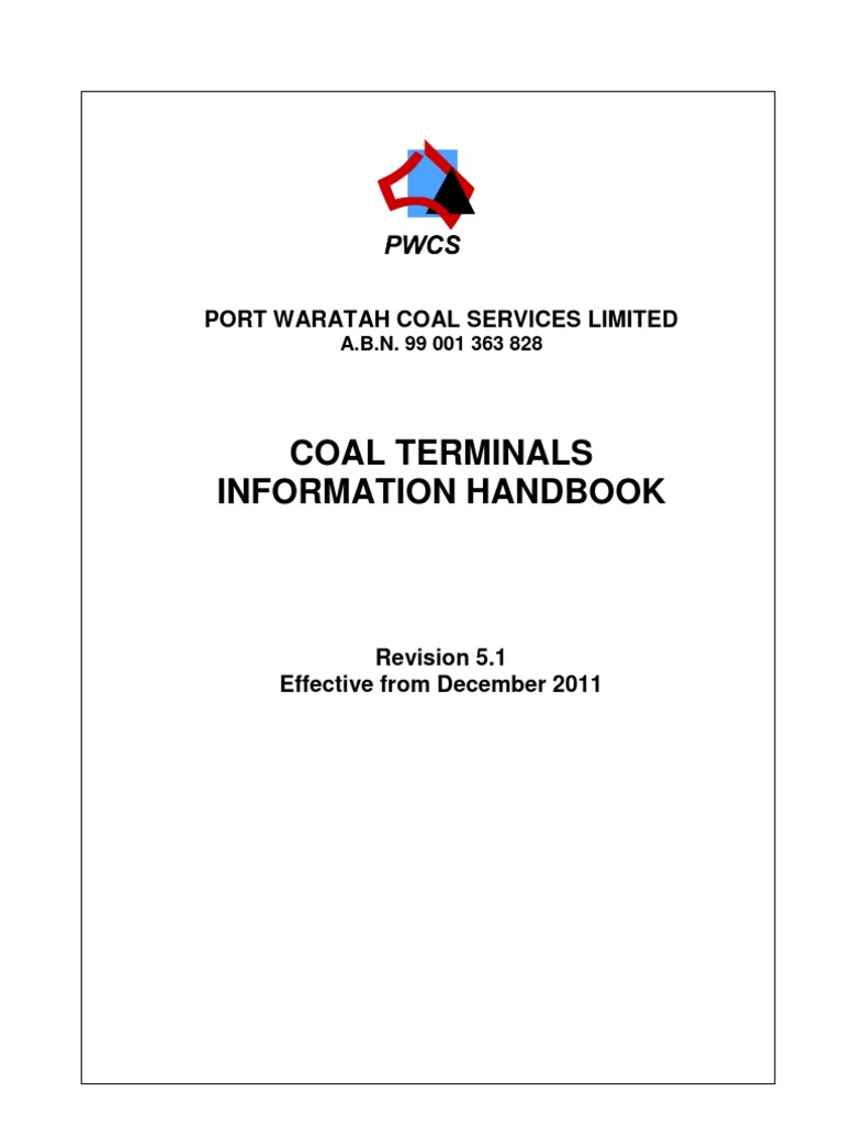 Coal Terminals Information Handbook Port Waratah Coal Services Limited ...