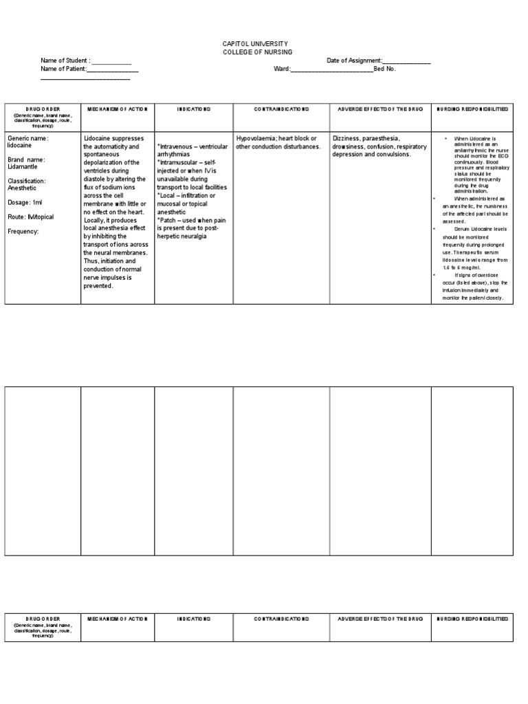Drug Form 2 | PDF | Rabies | Immunology