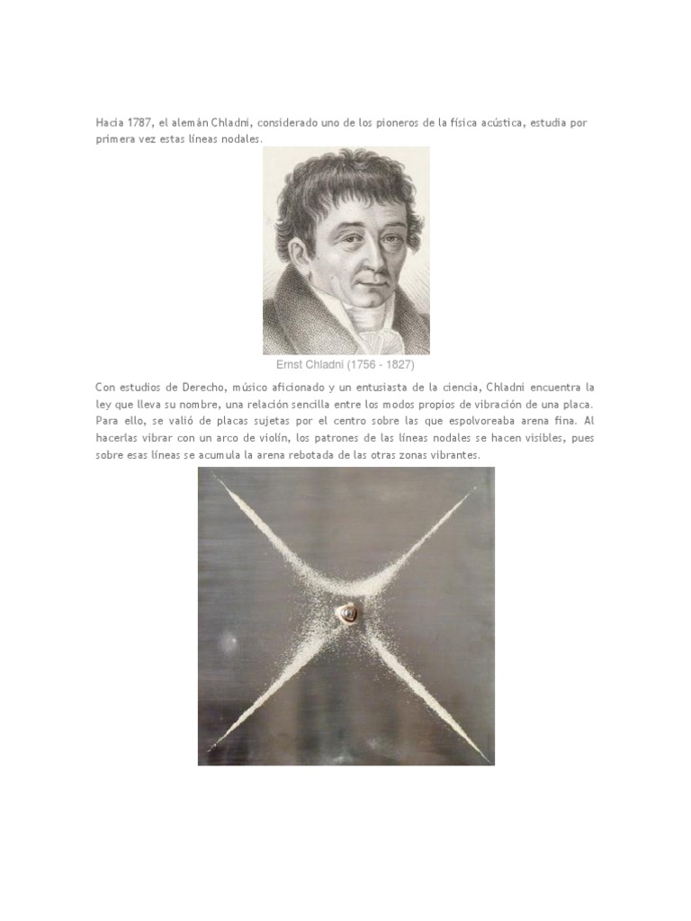 Figuras de Chladni y líneas nodales | PDF | Science | Física