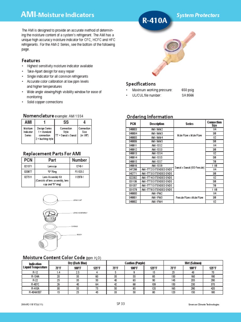 AMI Moisture Analyzer Specifications | PDF | Gases | Materials