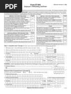 Connecticut W-4 form explains codes for withholding rates | Withholding Tax