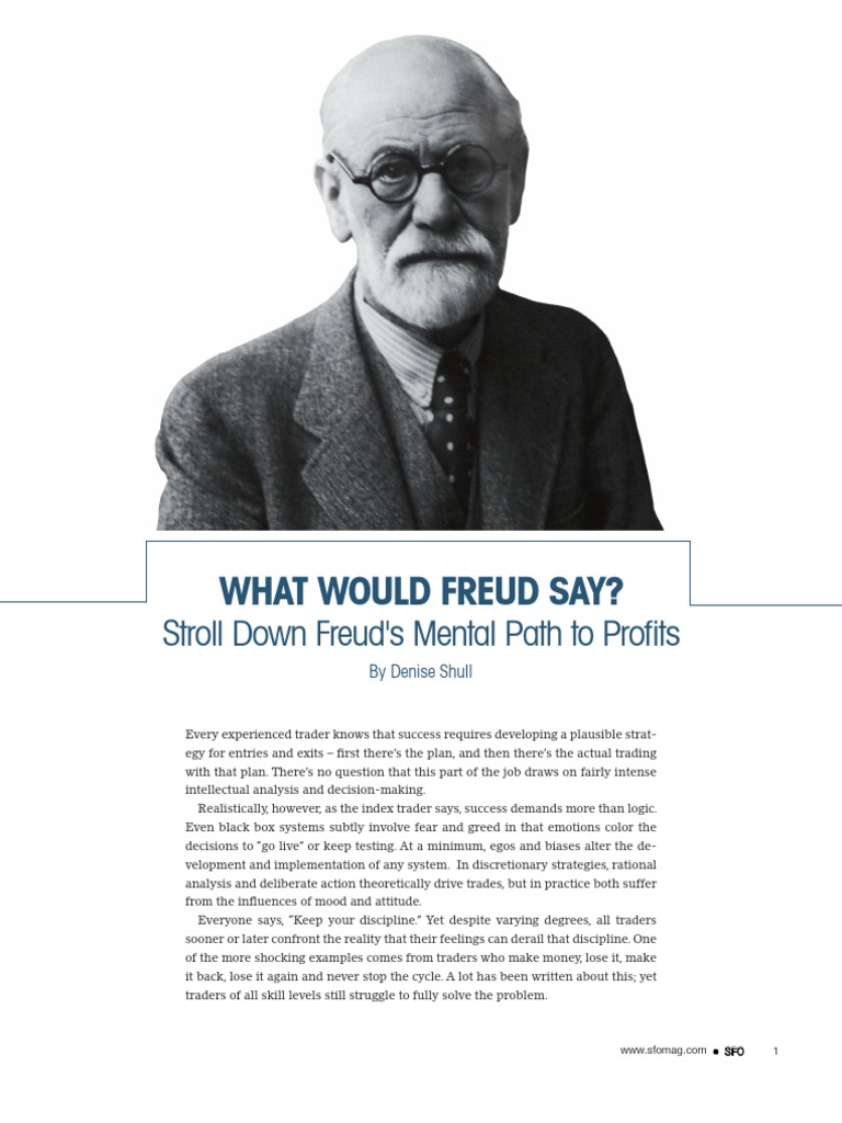 What Would Freud Say | PDF | Emotions | Brain