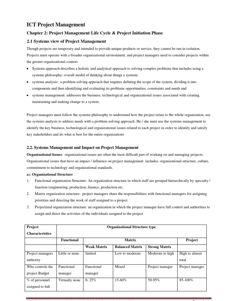Project Initiation Phase Overview | PDF | Feasibility Study | Project ...