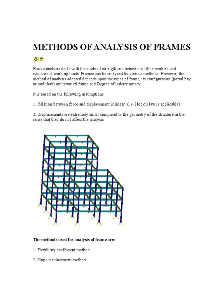 Analysis of Frame | PDF | Structural Engineering | Mechanics