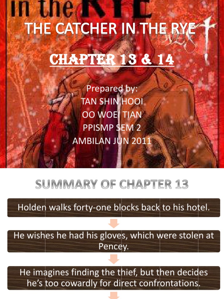 The Catcher in The Rye - Chapter 13 N 14 | PDF | Prostitution | Forgiveness