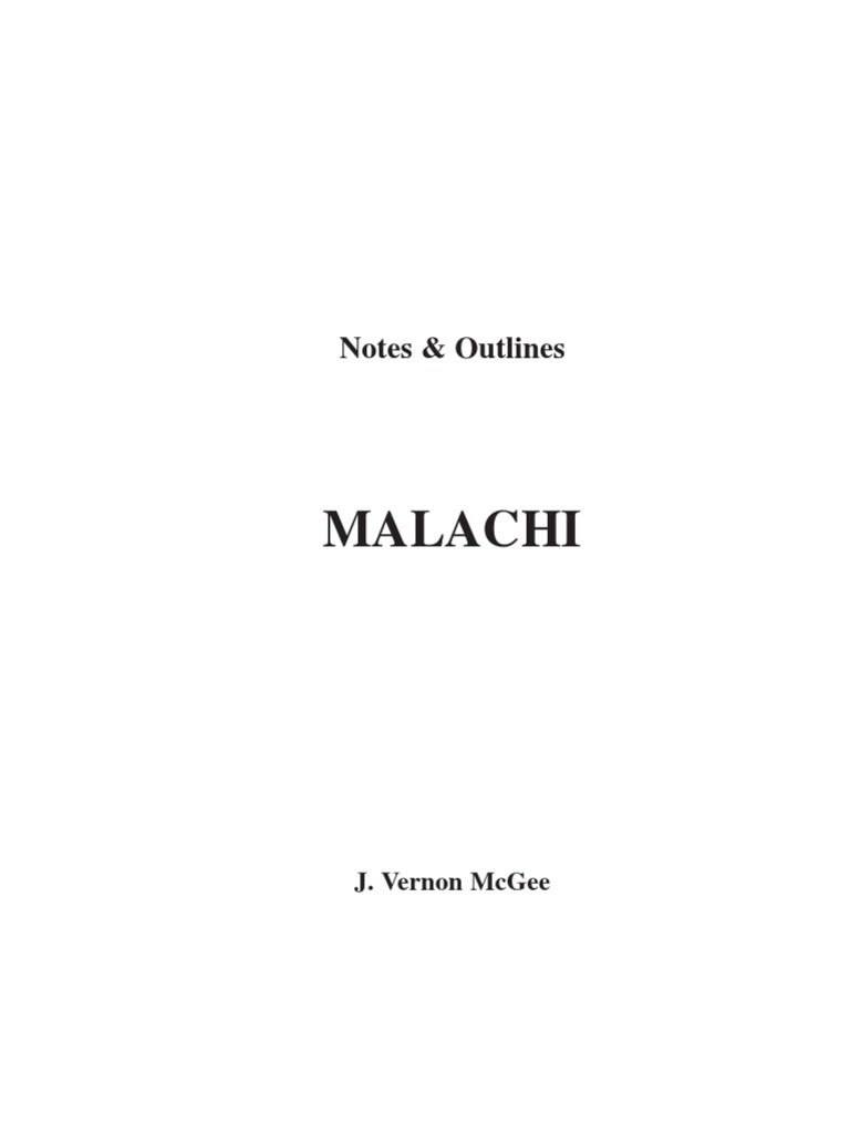 Malachi | PDF | Prophets And Messengers In Islam | Angel