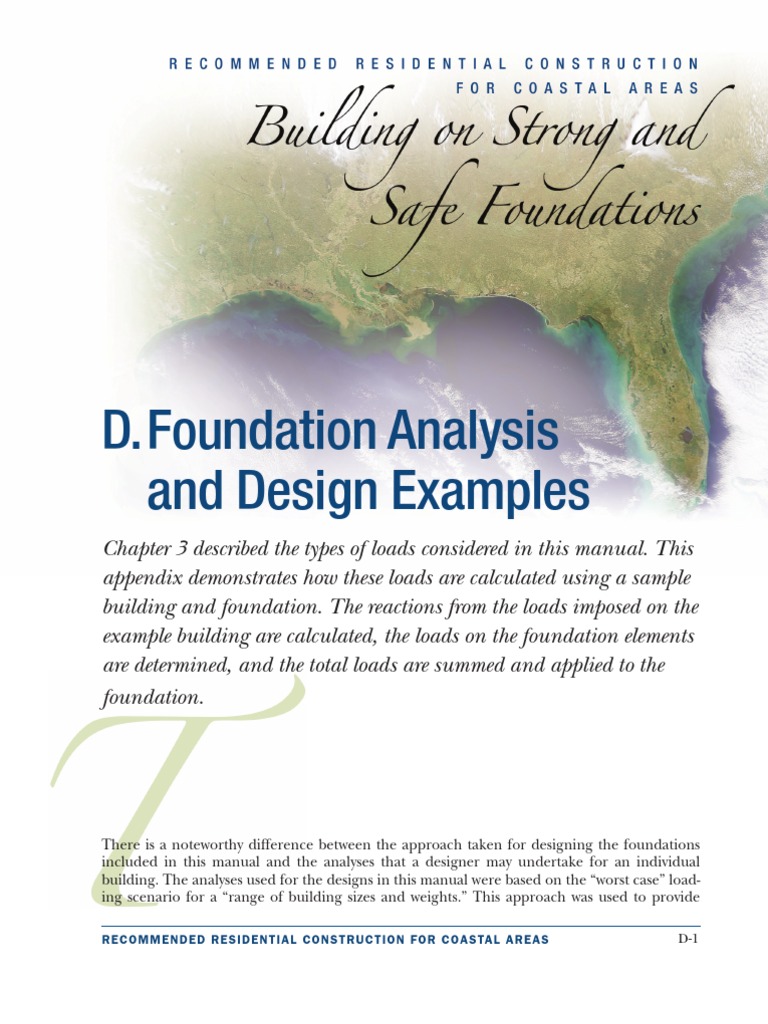 Foundation Analysis and Design | PDF | Column | Flood