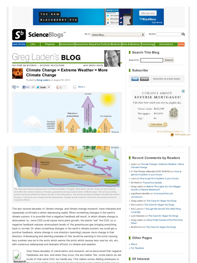 Climate Change Extreme Weather More Climat | PDF | Jet Stream | Global ...