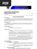 Audit Procedures for Trade Receivables | PDF | Audit | Business