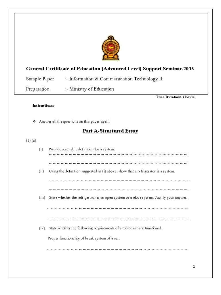 SLIT ICT A-Level Support Seminar 2013 | PDF | Data Transmission | Computing