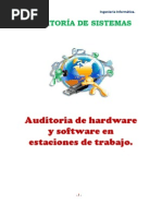 Ejemplo de Informe de Auditoria Informatica | PDF | Auditoría | Software