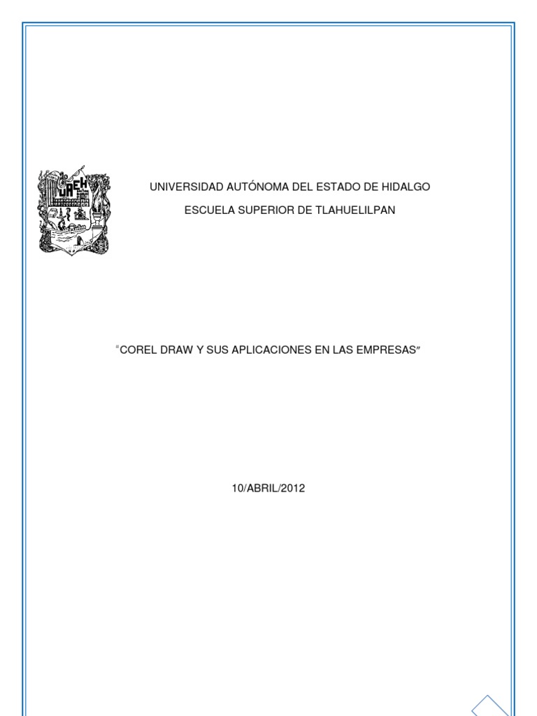 Corel Draw y Sus Aplicaciones en Las Empresas | PDF