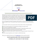 FDNY F02 Practice Test - PDF | PDF | Fire Safety | Fires