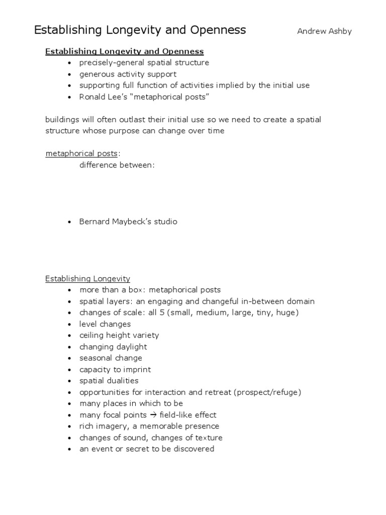 Arch 201 Notes | PDF | Roof | Architectural Design