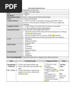Lesson Plan | PDF | Traffic Light | Lesson Plan