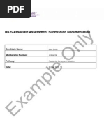 RICS Case Study Example Quantity Surveying | PDF | Ceiling | Retail