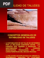 Tipos y Causas de Fallas en Taludes, Estabilidad de Taludes | PDF ...