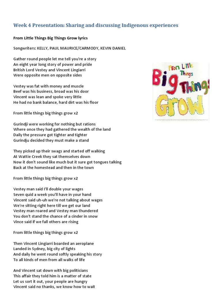 Week 4 Presentation Indigenous Handout | PDF | Indigenous Australians