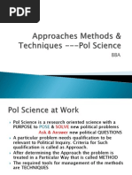 Political Science Notes 1 | PDF