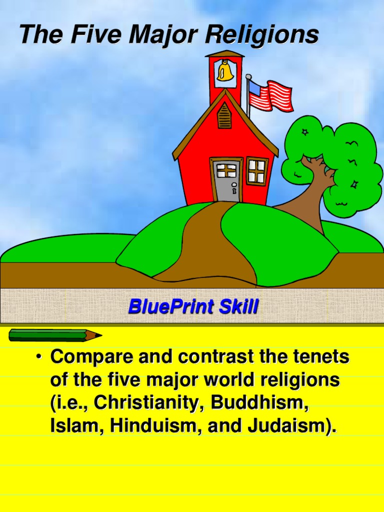 Five Major Religions of The World | PDF | Reincarnation | Jesus