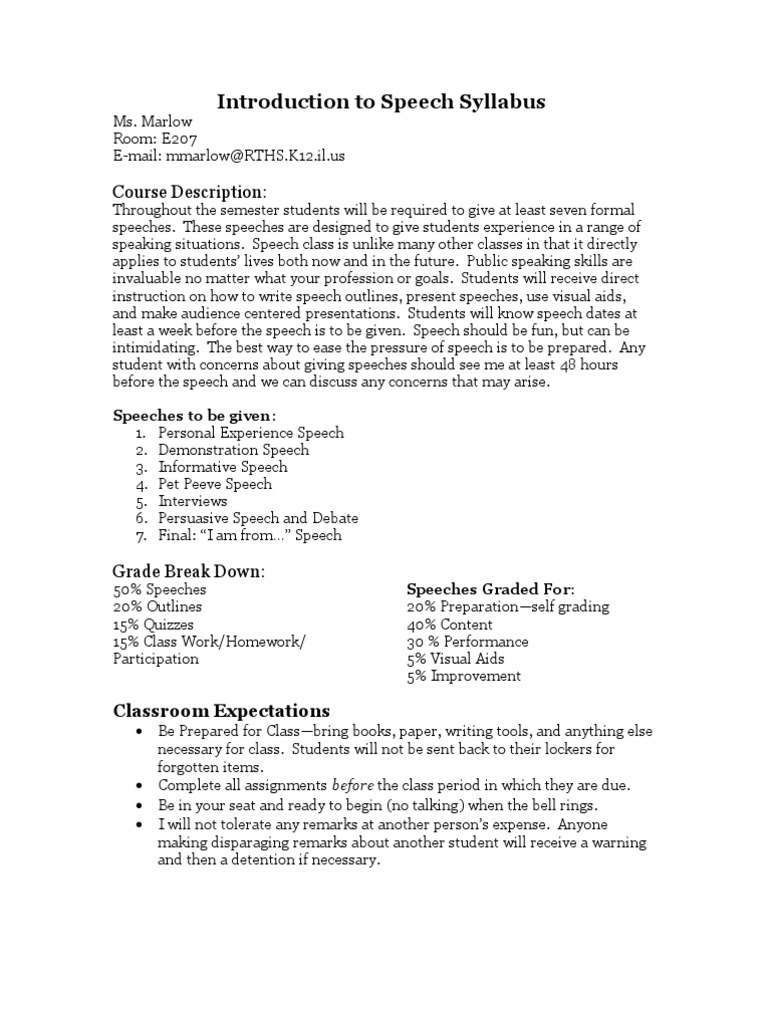 Syllabus 0511 Speaking Endorsement – ZRYT