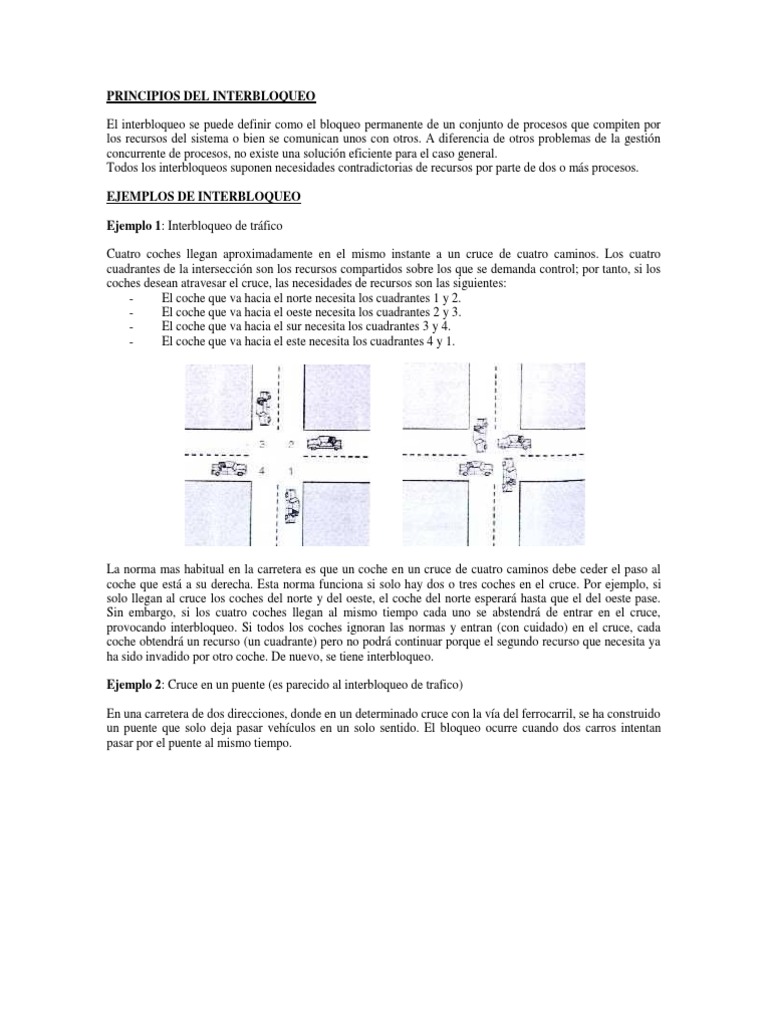 Principios Del Interbloqueo | PDF | Hilo (Computación) | Kernel ...