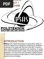 Milling Machine Manual | PDF