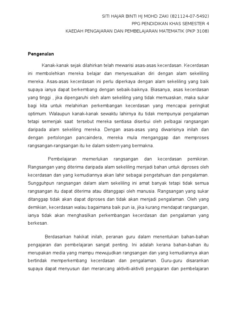 ABM KEPENTINGAN (Matematik) Penambahbaikan | PDF