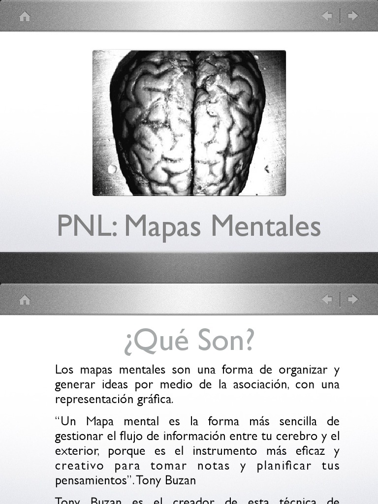 PNL: Mapas Mentales | PDF | Creatividad | Mente