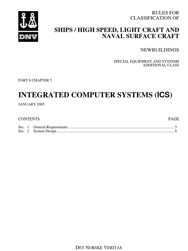 Integrated Computer Systems : Ships / High Speed, Light Craft and Naval ...