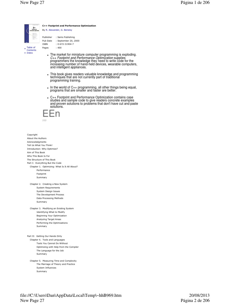 File C Users Dan AppData Local Temp HhB969 | PDF | Program Optimization ...