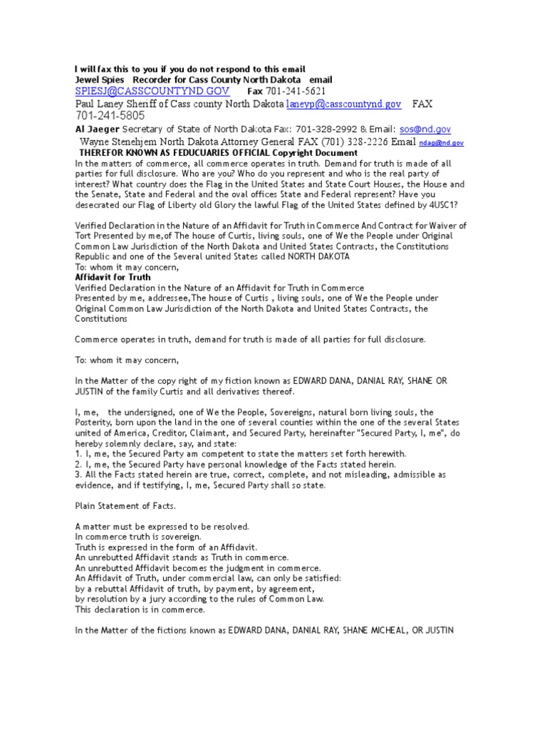 Copyright Your FICTION NAME | PDF | United States Constitution ...