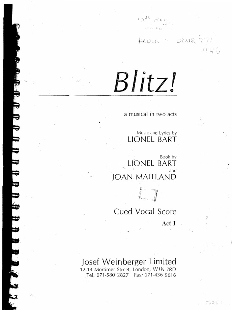 Blitz! VS | PDF