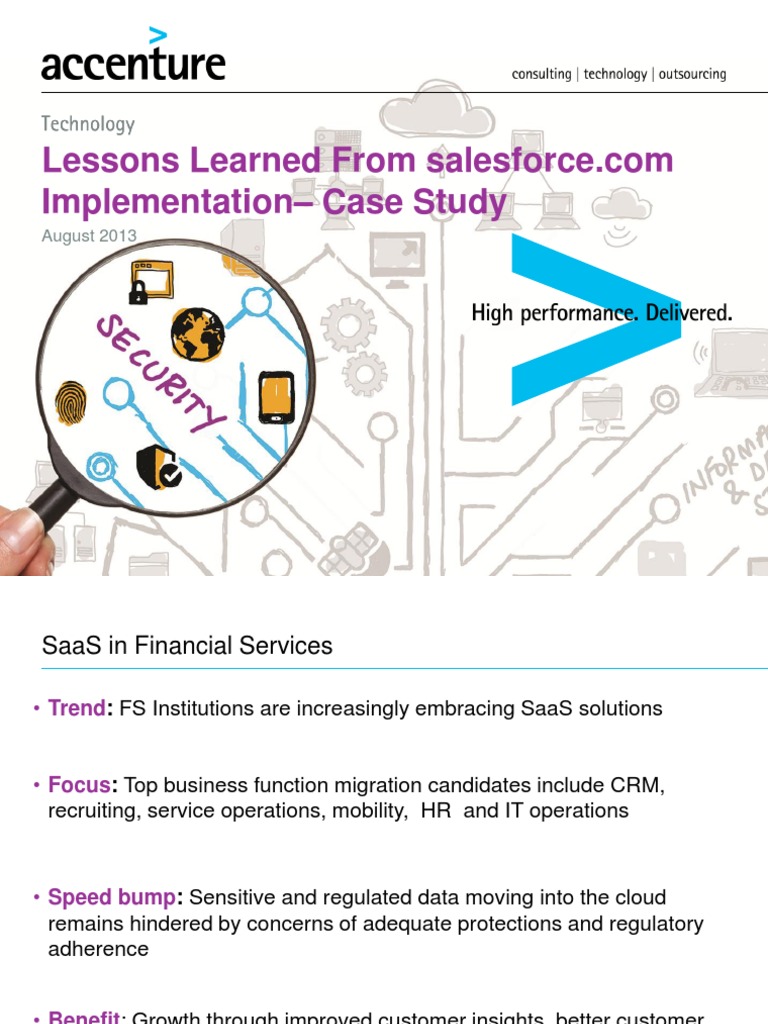 Lessons Learned From A Salesforce - Com Implementation in Asset Management | PDF | Software As A ...
