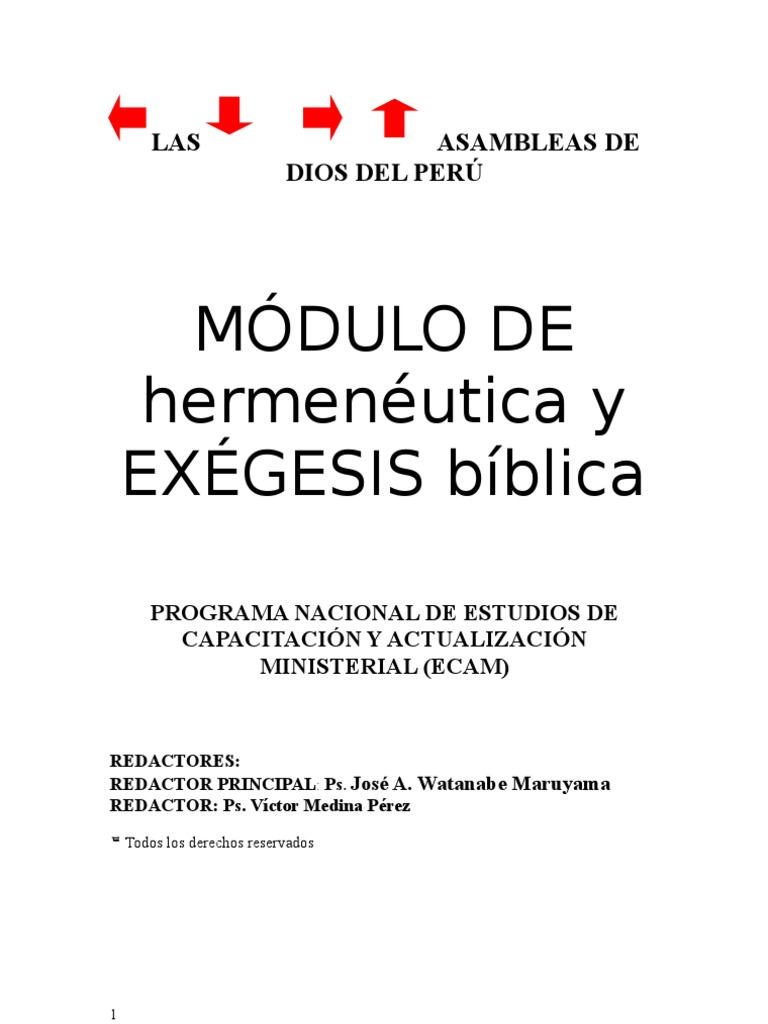 Modulo de Exegesis para Imprimir Corregido | PDF | Oración (Lingüística) | Sintaxis