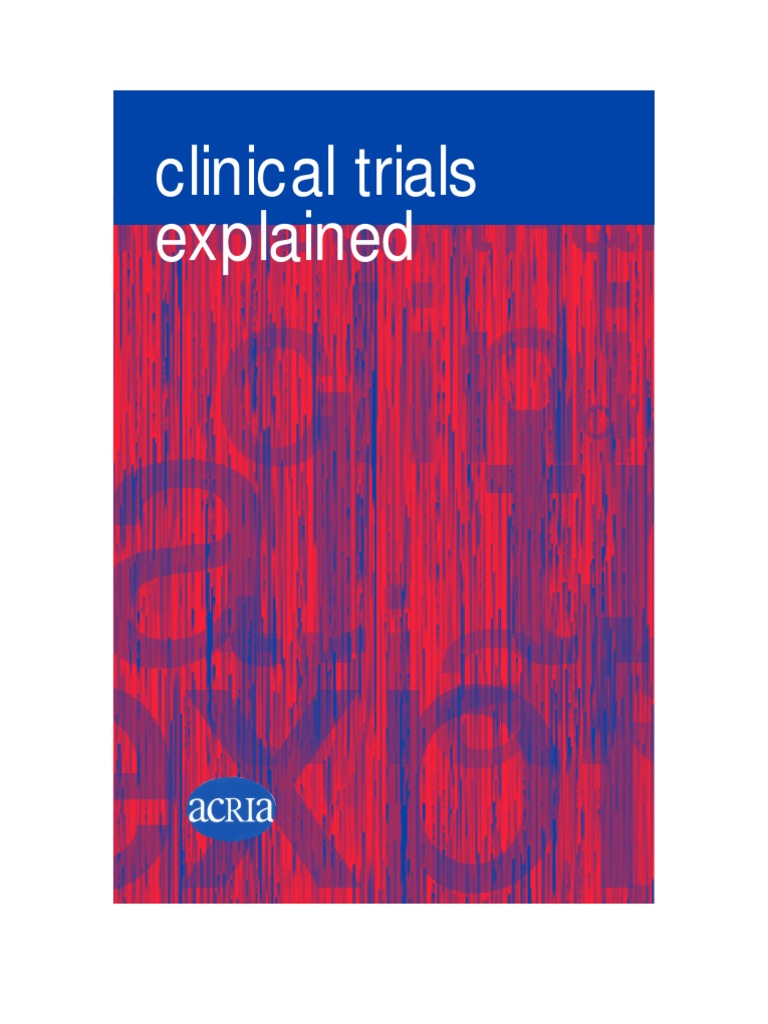 Clinical Trials Explained Booklet | PDF | Institutional Review Board ...