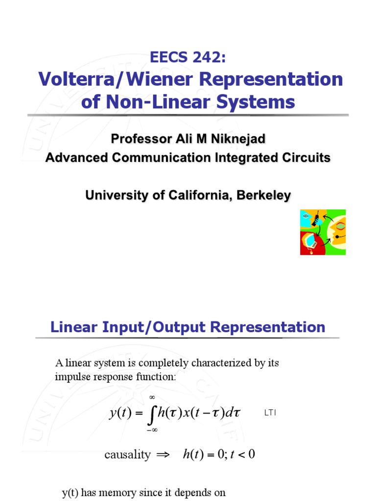 Volterra Series | PDF | Convolution | Nonlinear System
