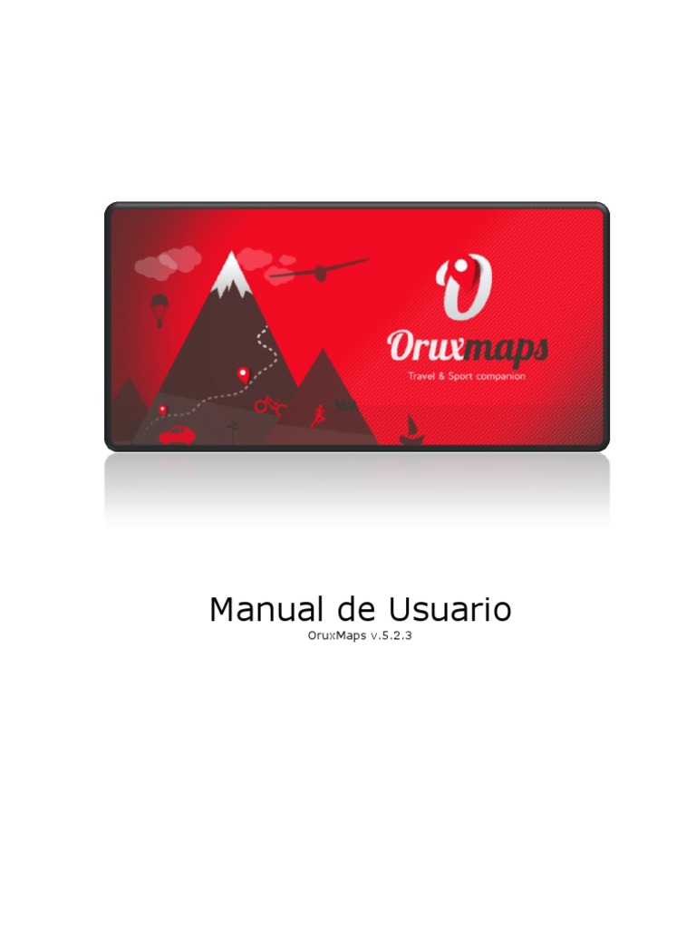 OrUx Maps Manual | PDF | Sistema de Posicionamiento Global | Mapa