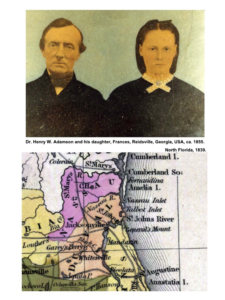 Dr. Henry William Adamson, 1811-1861 | PDF | Will And Testament | Florida