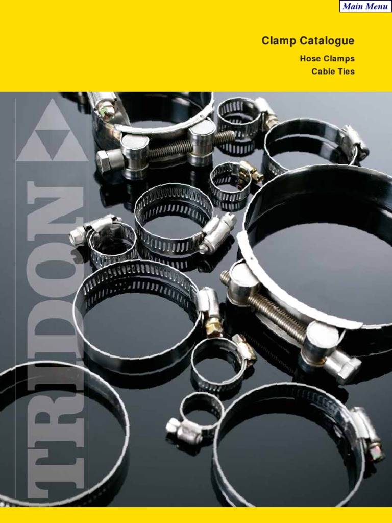 Tridon Hose Clamps | PDF | Screw | Steel